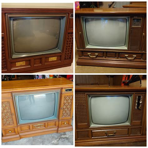 My Collection Of Zenith Cabinet Tvs R 80s