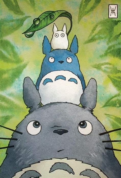Totoro Drawing