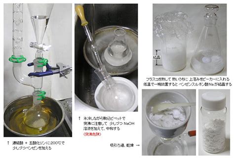 塩化鉄（Ⅲ）で呈色反応（紫）を見る場合は、正確に中性にしておく必要がある。（酸性では無色、アルカリ性では酸化鉄が沈殿）
