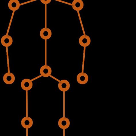 Character Representation We Represent A Character As A Skeleton With Download Scientific