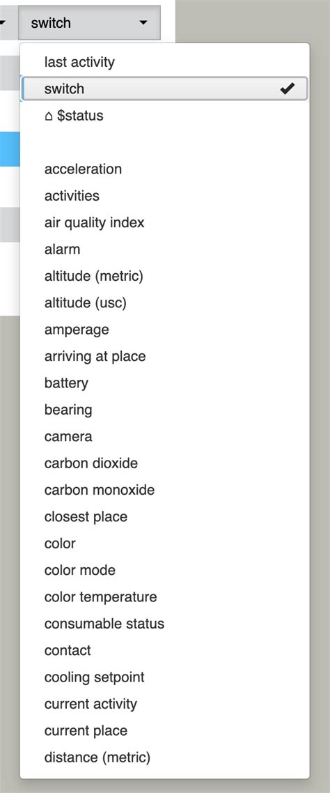 Device Variables Missing Commands WebCore Hubitat