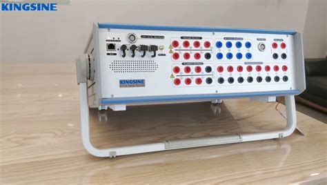 K3166i Intelligent Protection Relay Test Set Kingsine Electric Automation Co Ltd