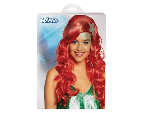 Rode Pruik Sirena Partywinkel