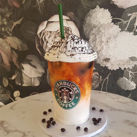 Caramel Frappuccino Venti Cake Starbucks Cake Coffee Lovers