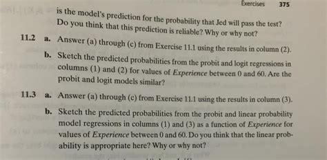 Solved Exercises 11 1 Through 11 5 Are Based On The Chegg Com