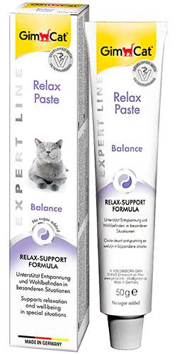 Gimcat Expert Line Relax паста зі заспокійливою дією для котів заспокійливі засоби для котів
