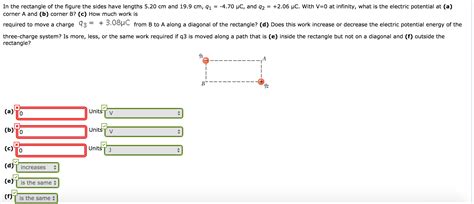 Solved A Particle Of Charge Q Is Fixed At Point P And A