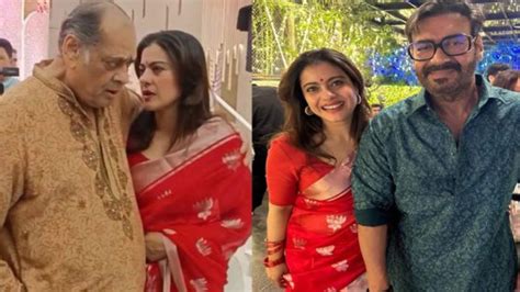 Kajol Deb Mukherjee Sumona Attend Kali Puja Ajay Devgn Son Yug Twin