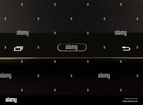 Taskbar Android Black Tablet Corporate Buttons Keys Home Electronic Desk Stock Photo Alamy