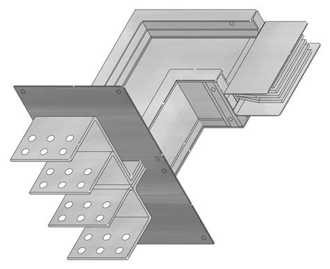 Item Iec P A Cpu 800 Tp Flatwise Elbow Flange On Vertiv Engineering