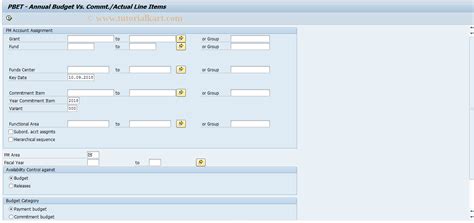 FMRP RFFMEP30X SAP Tcode PBOF Annual Bdgt Vs Cmmts Acts LIs