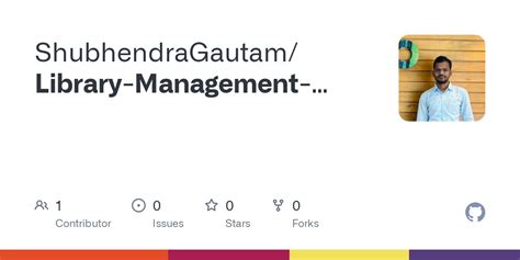Github Shubhendragautam Library Management System