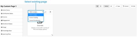 Adding A Widget To A Custom Page