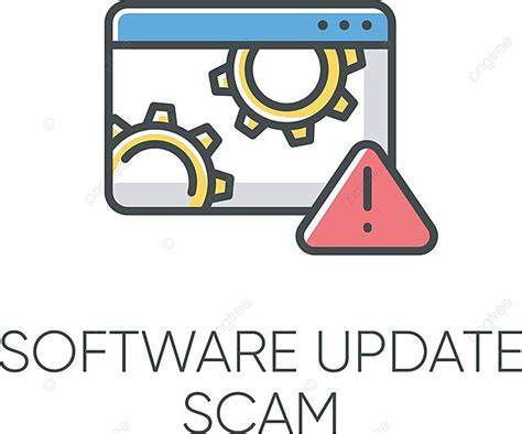 Malware Popup Scam With Financial Fraud Deception Internet Scheme Vector Deception Internet