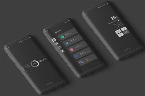 Extremely Dark V12 Theme For Miui 12 Best Minimal Dark Theme For Miui 12 MIUI Themes