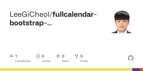 Github Leegicheolfullcalendar Bootstrap Datetimepicker Example