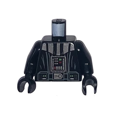LEGO Black Darth Vader Minifig Torso With Black Arms And Black Hands