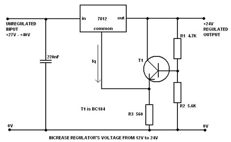 Increase Regulator Voltage Output ElectroSchematics Com
