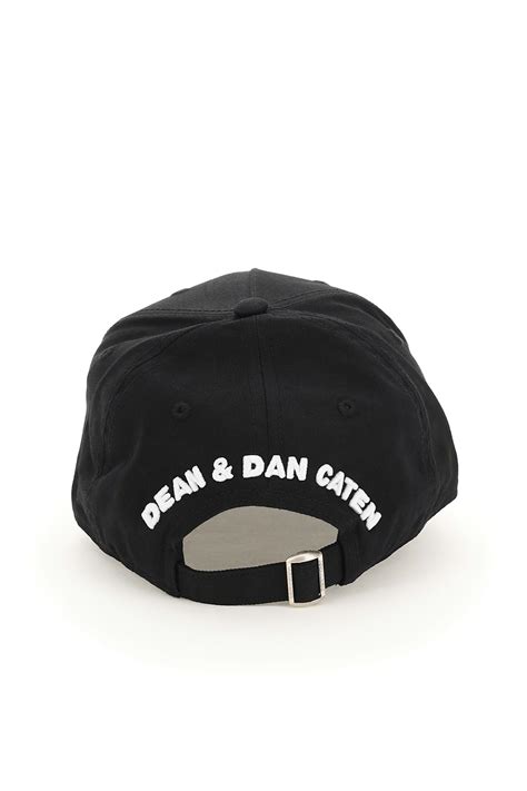 1069221 Dsquared2 Lettering With Logo Working Travel Baseball Cap Big Motion Fashions