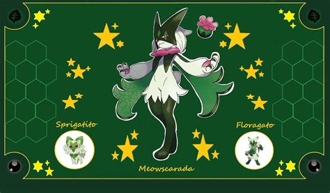 Meowscarada Pokemon Wall By Yuseimutou On Deviantart