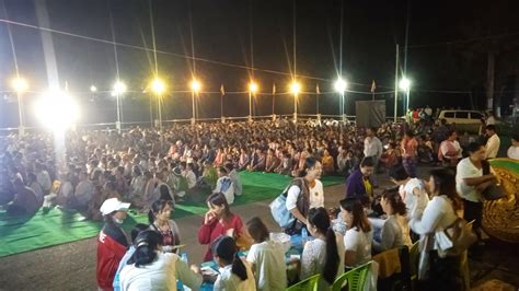 အိမ်မဲမြို့တည်သမိုင်းဝင်ရှင်ပင်ချမ်းသာကြီးဘုရား၏ ဖောင်တော်ဆိပ်ရင်ပြင်တွင် တရားပွဲကျင်းပ