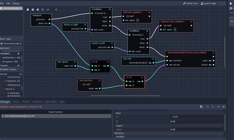 Can Anyone Help Me With Visual Scripting Rgodot