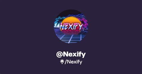 Nexify Twitter Instagram Twitch Linktree