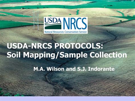 Ppt Usda Nrcs Protocols Soil Mapping Sample Collection Powerpoint Presentation Id
