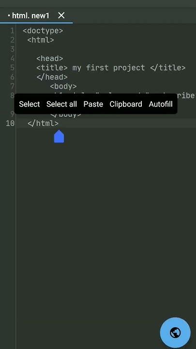 Vs Code Editor Mobile App Viral Coding Html Codinginmobile Reachto1000subs Youtube