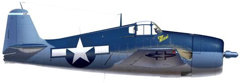 Aircraft Illustration Grumman F6f Hellcat Aircraft Uss Yorktown