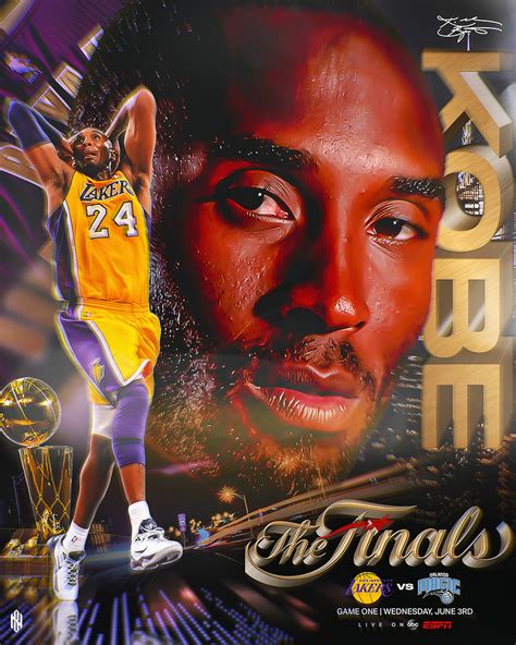 Kobe Bryant 2009 Nba Finals On Behance
