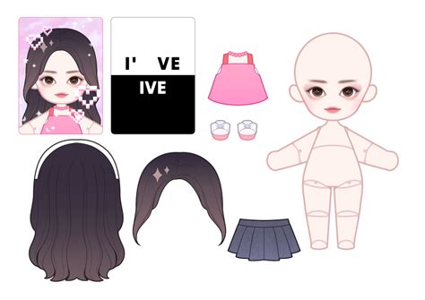 Paper Diy 🖤아이브 미니 앨범 만들기🖤 무료도안 무료배포 네이버 블로그