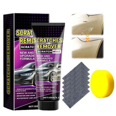 Nano Cloth Car Scratch Remover Set Car Scratch Repair Paste Polishing Wax Nano Cloth And Car