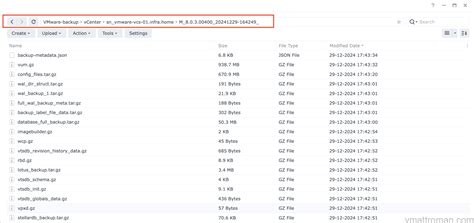 configuring vmware vcsa backup using nfs vmattroman