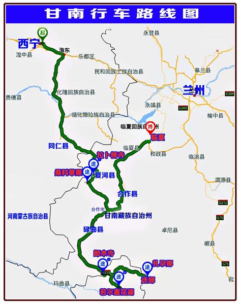 甘南地图全图 甘肃省甘南版 齐齐哈尔甘南 大山谷图库