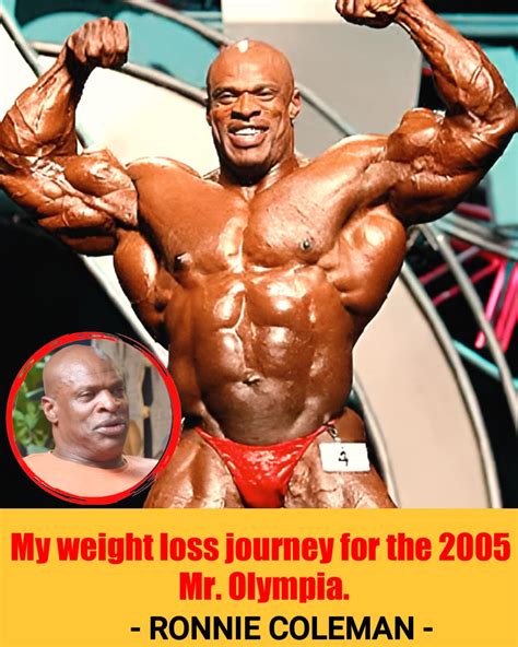Gym Ronnie Coleman After Last Years Olympia I Allowed Myself Just