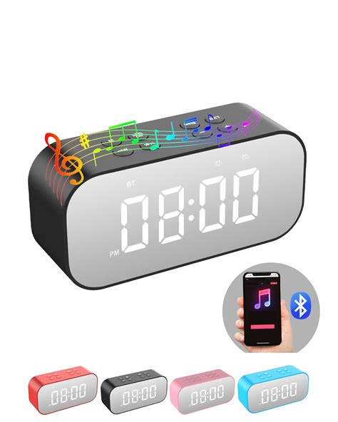 10 Best Alarm Clocks With Bluetooth Speaker For A Hassle Free Wake Up