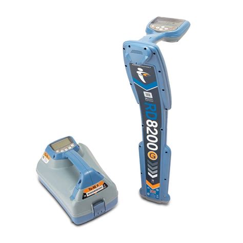 Radiodetection 10 8200 Tx10 50 Rd8200 Cable And Pipe Locator With 50mm Transmitter Signal Clamp Kit