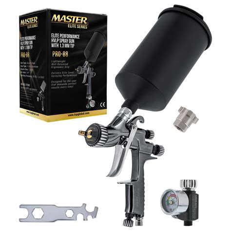 Master Elite Series Pro 88 Performance Hvlp Spray Gun With 1 3mm Tip