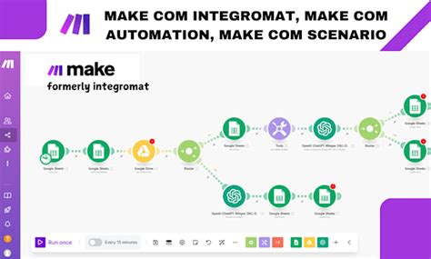 Setup Make Com Integromat Make Com Automation Make Com Scenario On Make Com By Techsolutionst