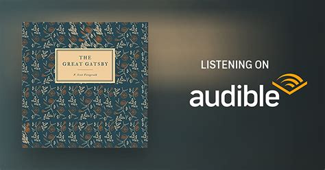 the great gatsby by f scott fitzgerald audiobook