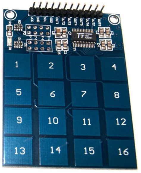 Teclado Matricial Touch Pad Ttp229 Hetprotutoriales