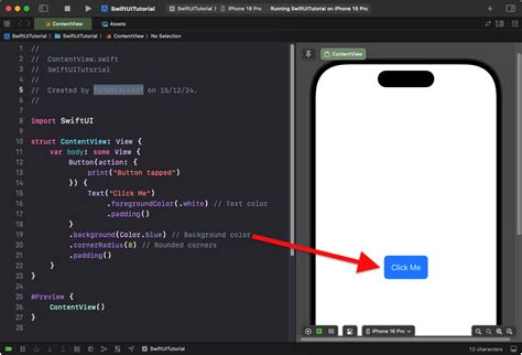 Swiftui Button Background Color Examples 3