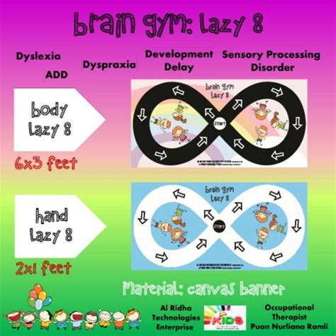 BRAIN GYM LAZY 8 PLAYMAT Shopee Malaysia