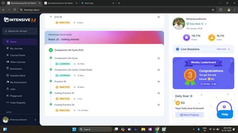 mohanasundharam m on linkedin day99 100daysofcoding reactjs