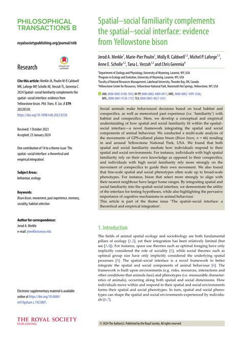 Spatialsocial Familiarity Complements The Spatialsocial Interface