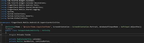 Add Calendar Control