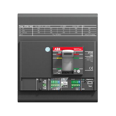 Xt2h 160 Ekip C Dip Lsig In160a 4pff In100 Abb