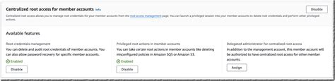Centrally Managing Root Access For Customers Using AWS Organizations