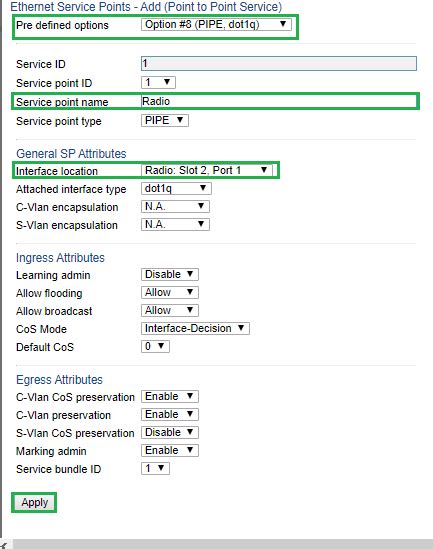 How To Form A Link In The Lab Setup For Ptp 820 Licensed Minimum